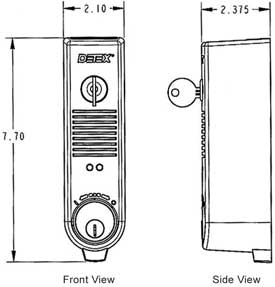 Detex Surface Mounted Exit Alarm - LockAndHinge.com